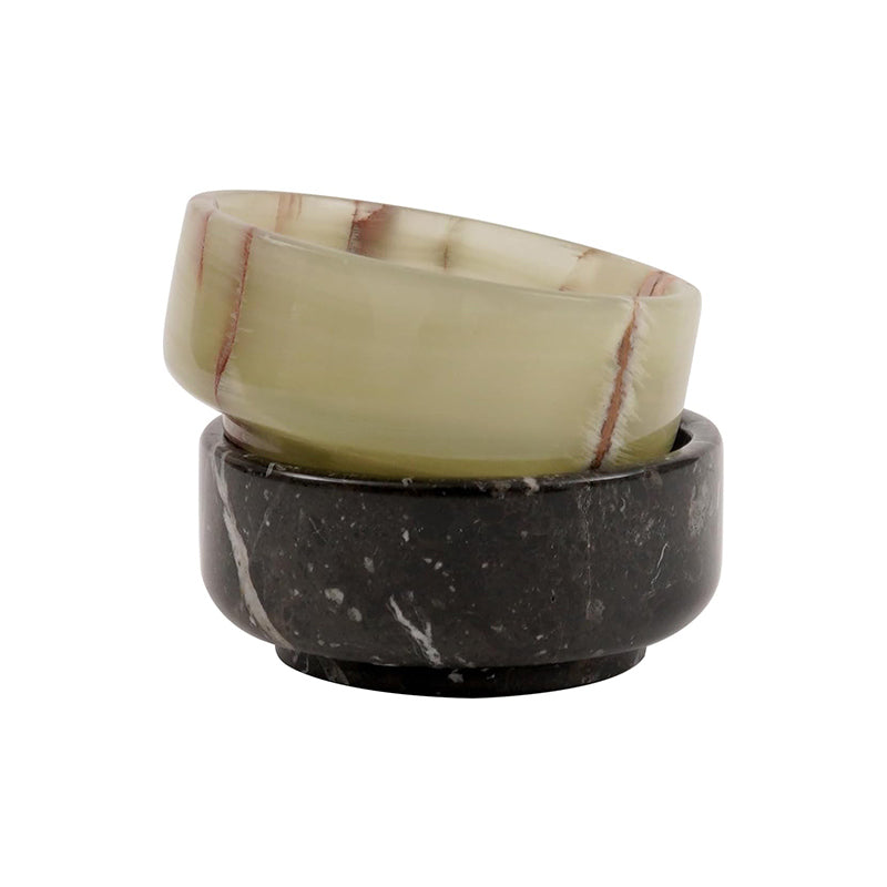 Refined Marble Sauce Cups Set Elegant Serving Accessories – Marbliss ...