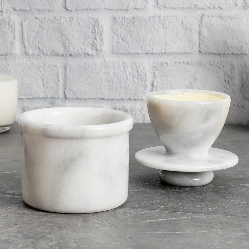 Marble Butter Crock – Marbliss Homewares