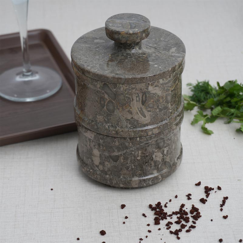 Marble Dual Salt Cellar Premium Crafted – Marbliss Homewares