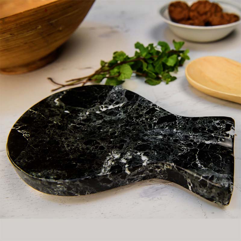Marble Black Spoon Rest – Marbliss Homewares