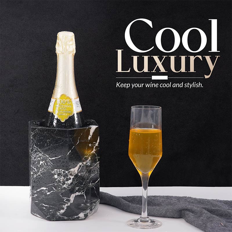 Hexagon Marble Wine Chiller – Marbliss Homewares